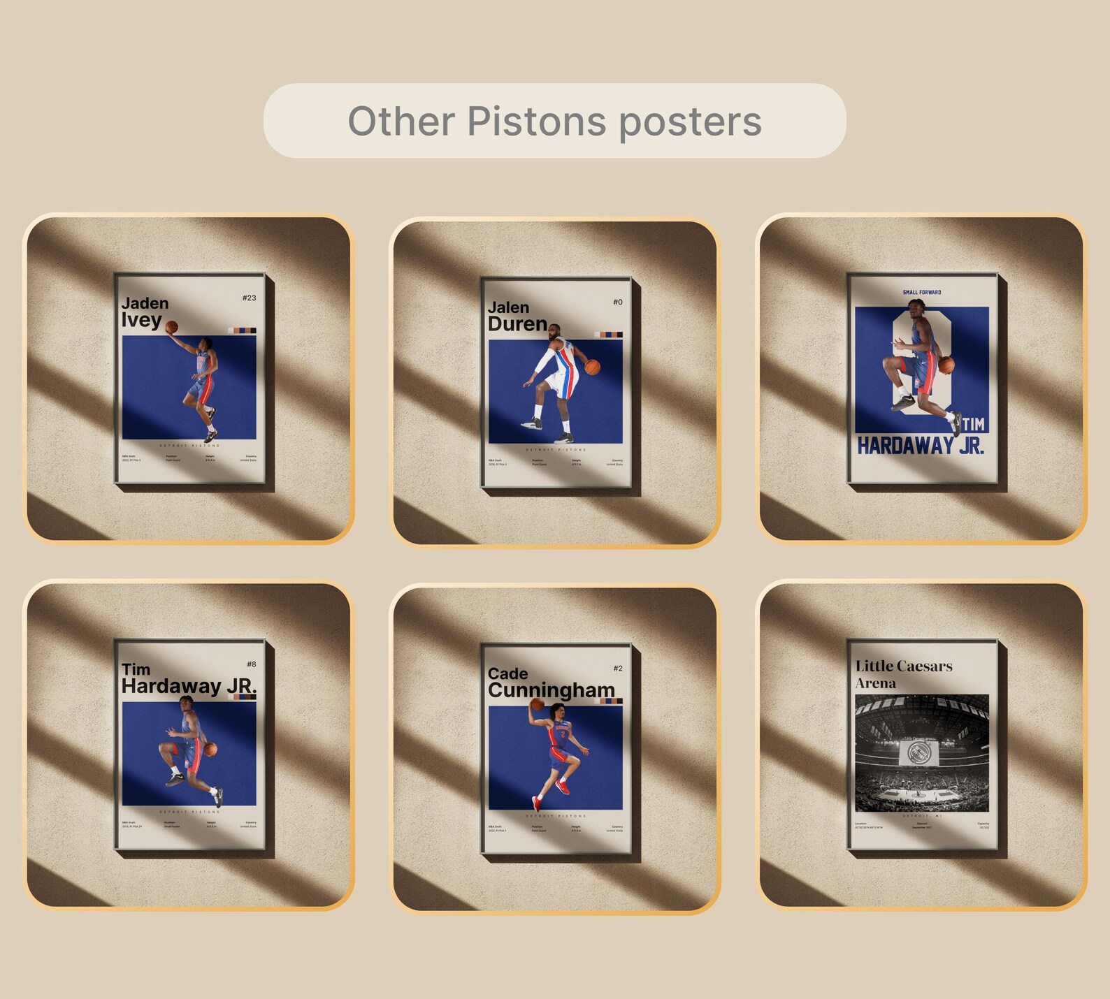 Cade Cunningham Poster, Basketball Print, Basketball Fan Gifts ...