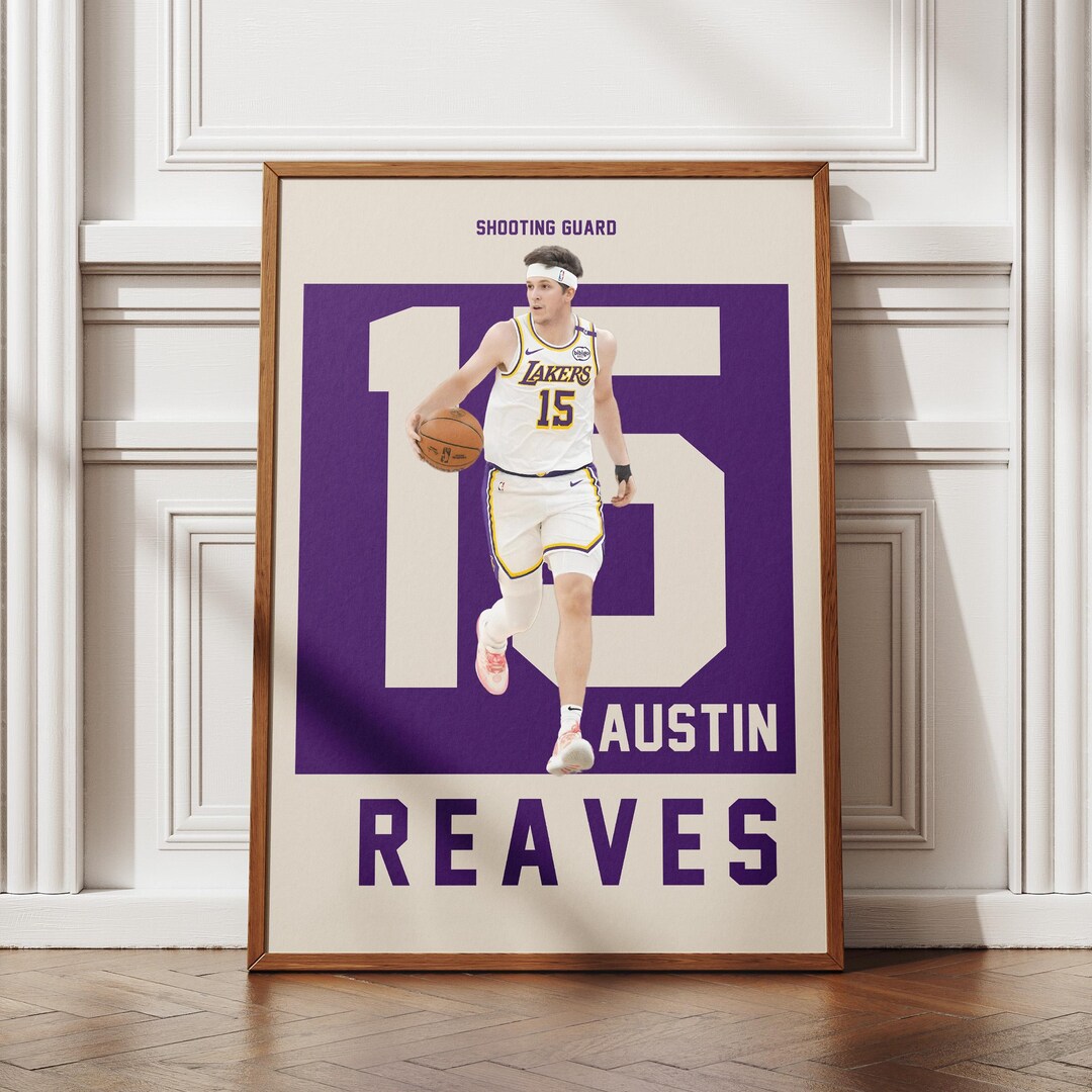 Austin Reaves Poster, Basketball Print, Basketball Fan Gifts ...