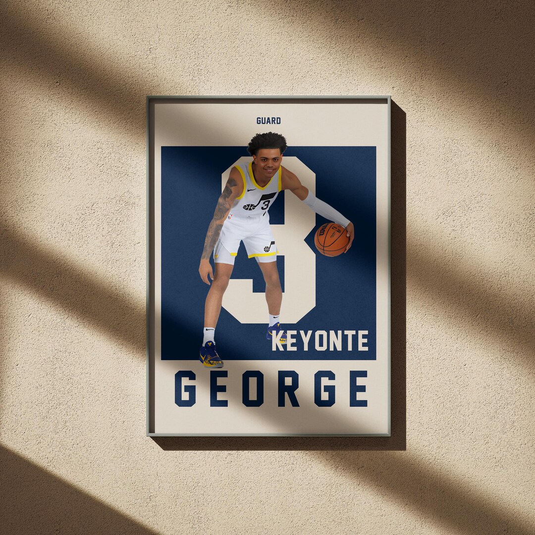 Keyonte George Poster, Basketball Print, Basketball Fan Gifts ...