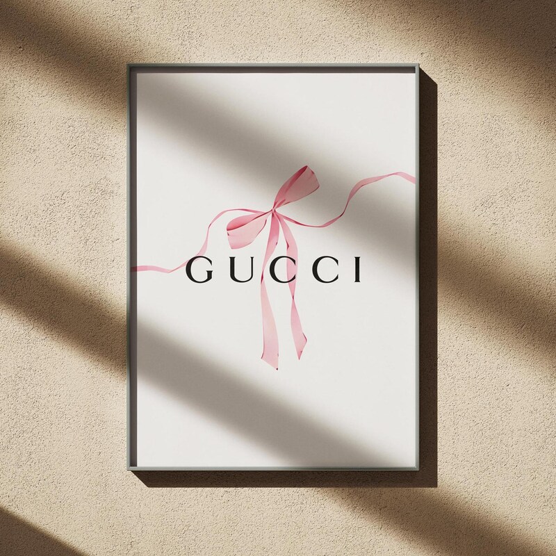 Gucci Wall Art - Etsy