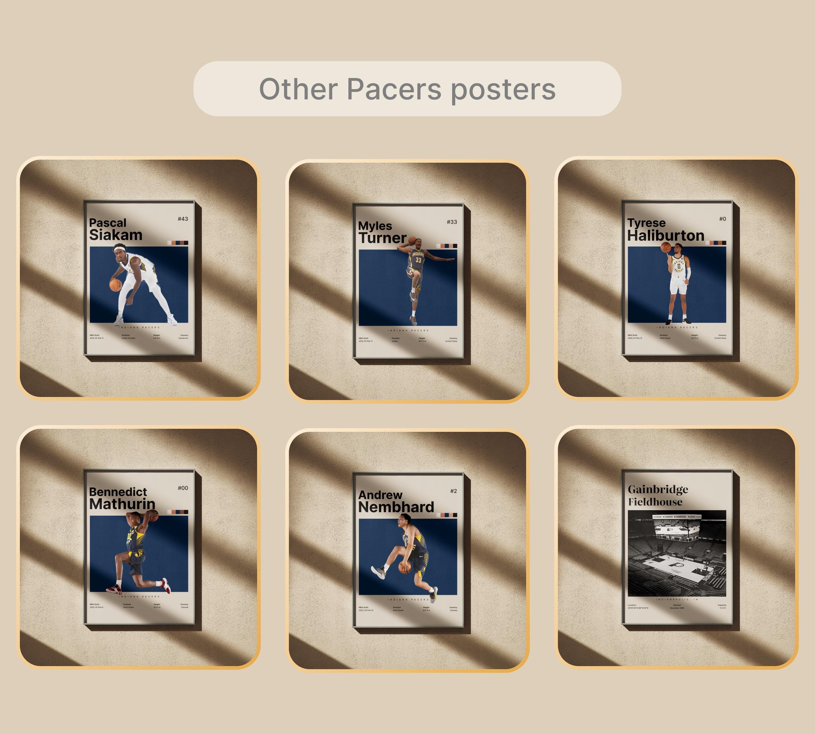 Andrew Nembhard Poster, Basketball Print, Basketball Fan Gifts ...