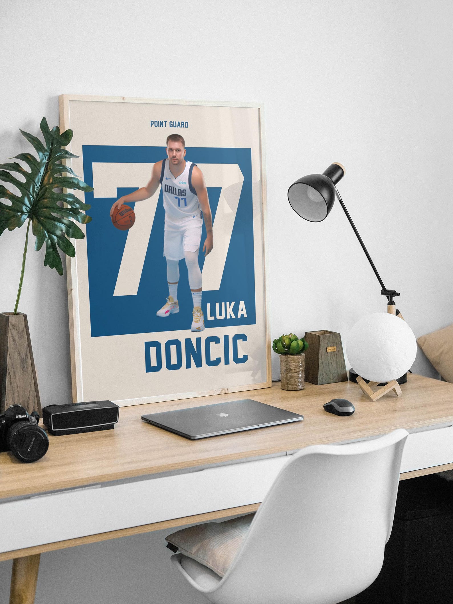 Luka Doncic Poster, Basketball Print, Basketball Fan Gifts, Basketball ...