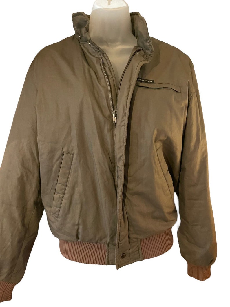 80s Vtg Members Only Bomber Jacket Size 36 Lined Rainbow Tag - Etsy