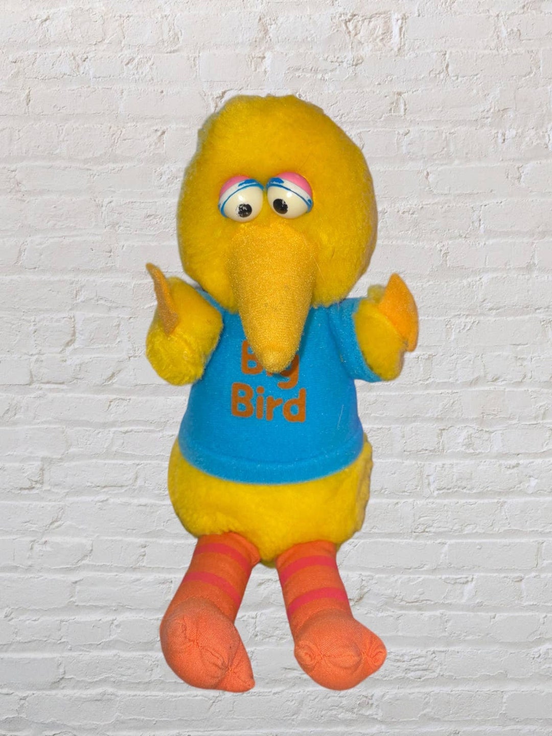 Vintage Sesame Street Big Bird Plush - Etsy