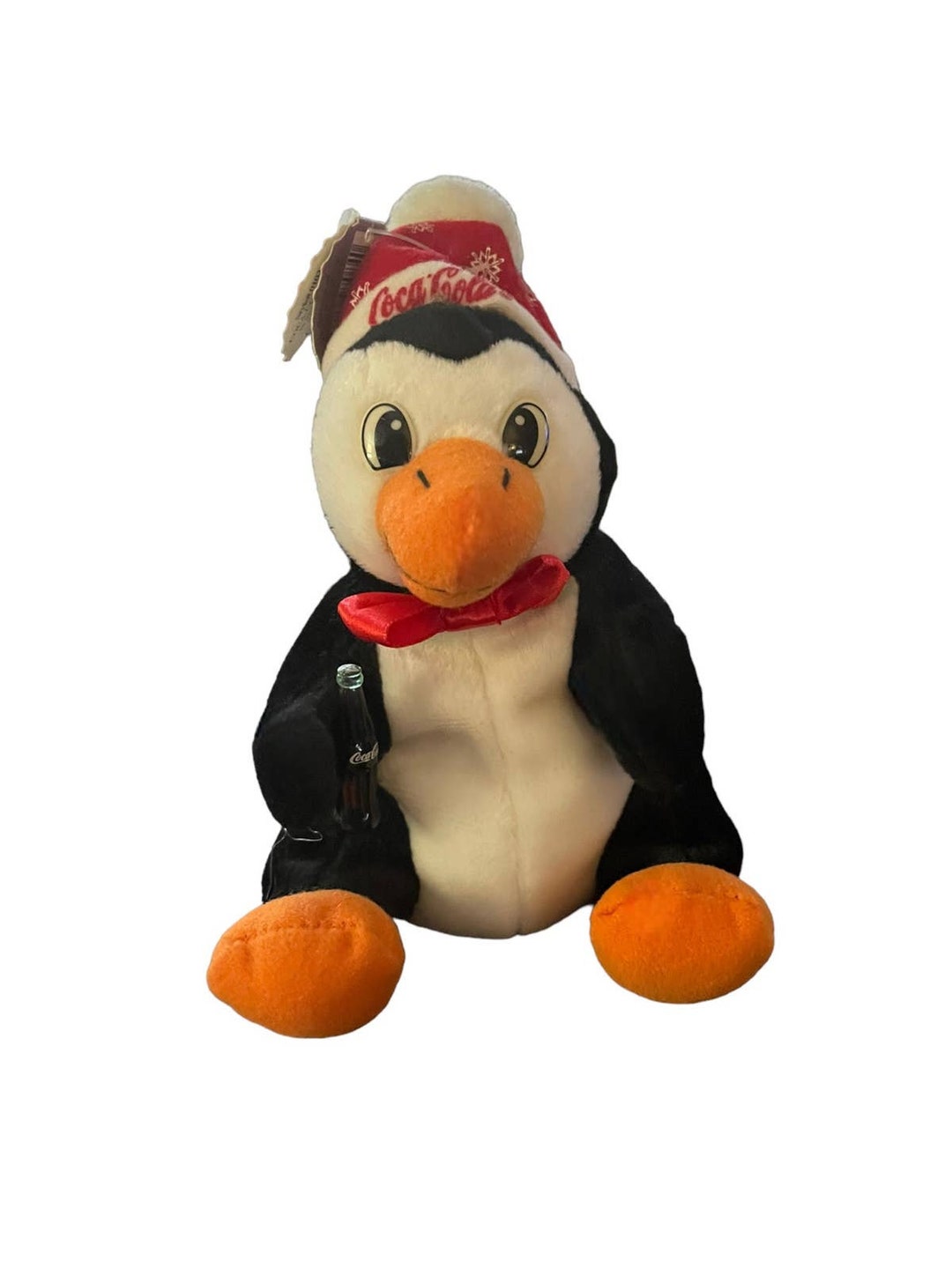 Vintage Coca Cola Penguin Bean Bag Plush Collectible Coke - Etsy