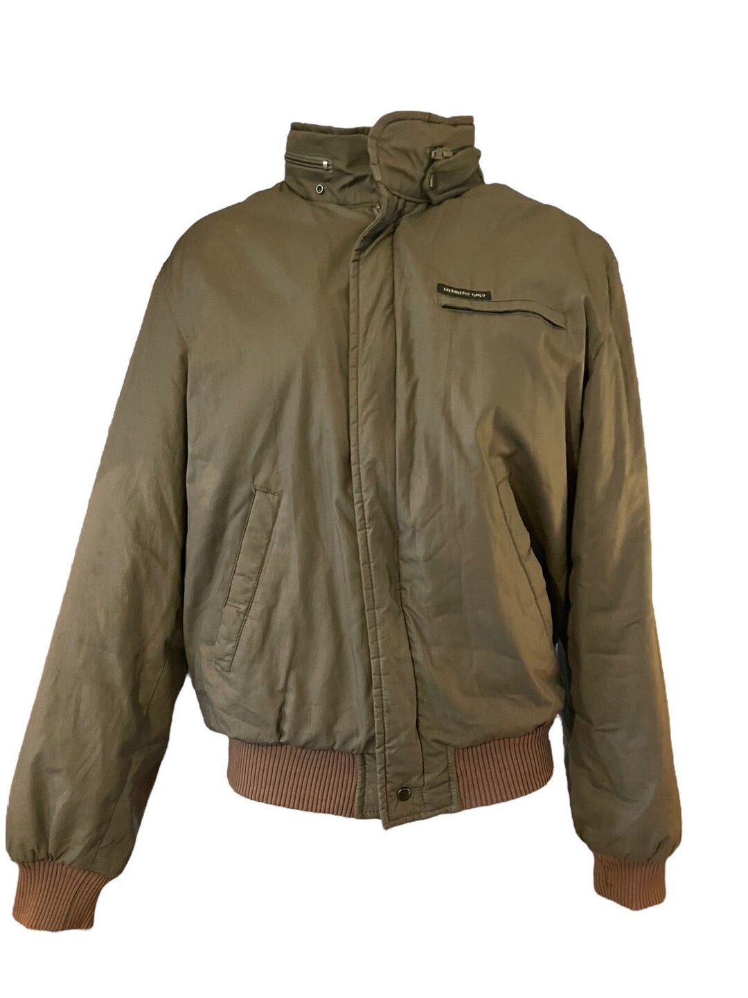 80s Vtg Members Only Bomber Jacket Size 36 Lined Rainbow Tag - Etsy