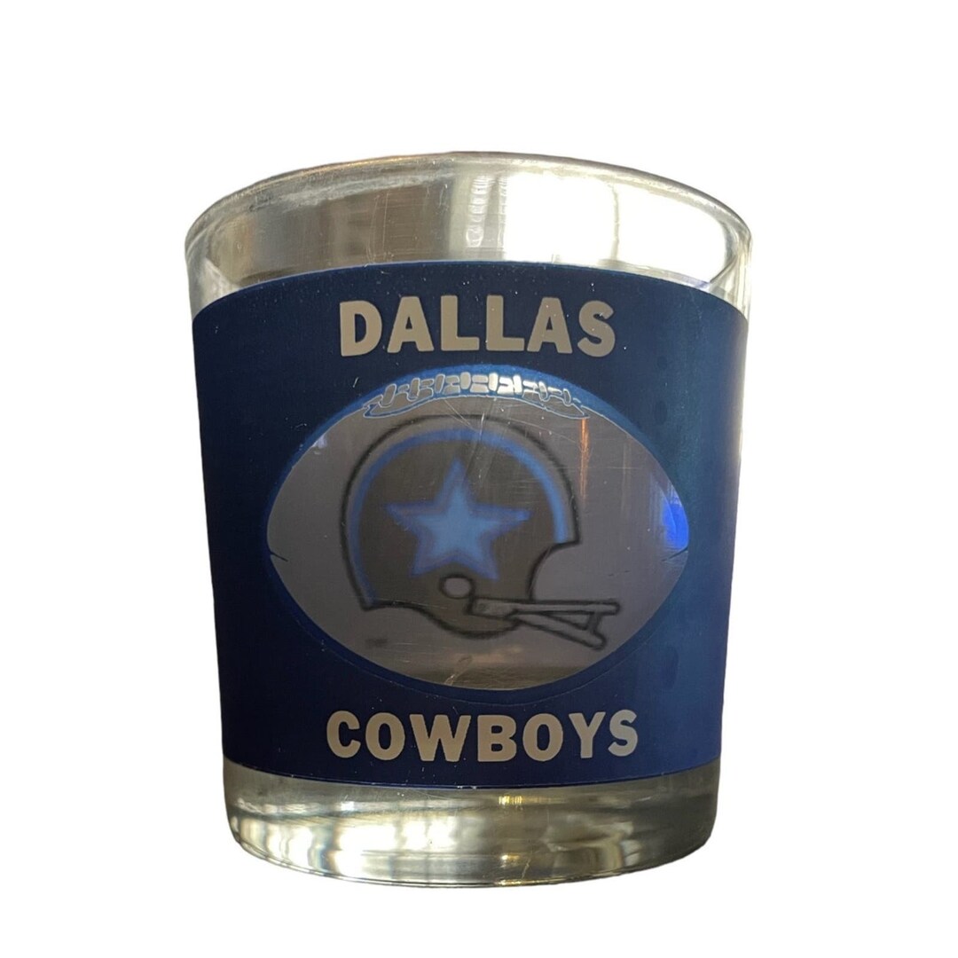 Vintage Houze Art Dallas Cowboys Glass - Etsy