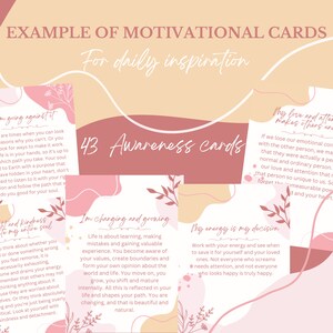Motivational Cards, Inspirational Quote Cards, Mindfulness Cards ...
