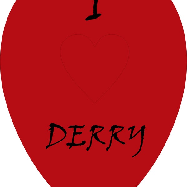 Derry Red Balloon - Etsy