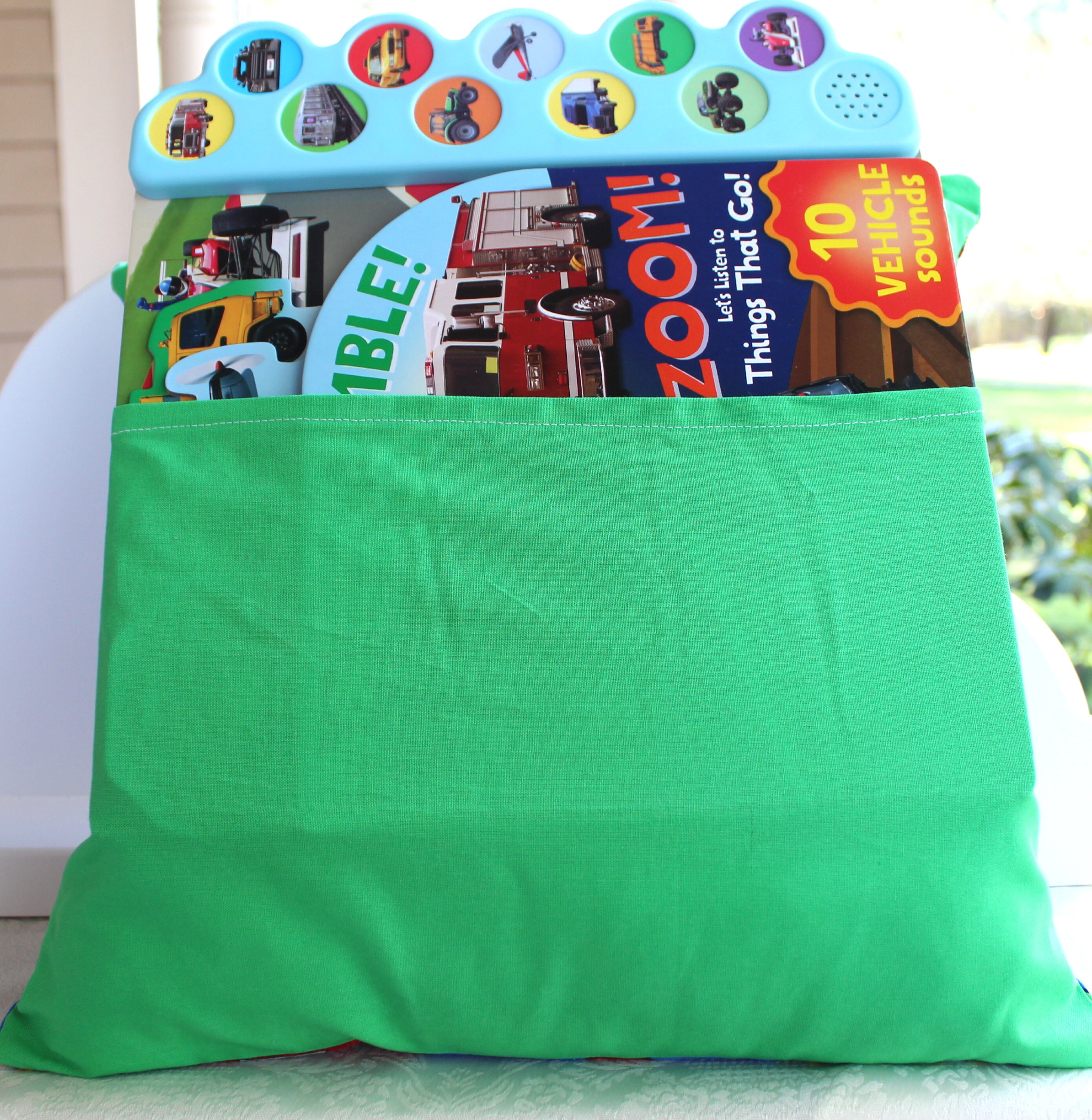 Kids Vroom Vroom Vehicles Pillow and Book Set - Etsy