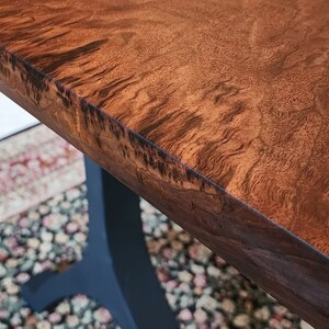 Solid Oregon Walnut Live Edge Accent Table - Etsy