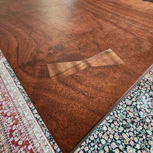 Solid Oregon Walnut Live Edge Accent Table - Etsy