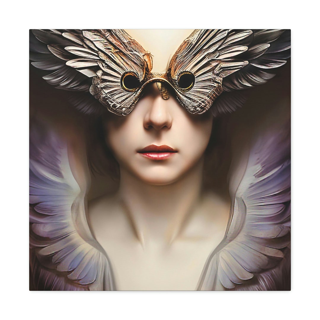 Angel of Sight 24" X 24" Canvas Gallery Wraps - Etsy