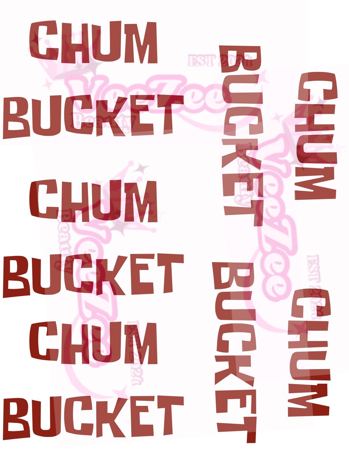 Chum Bucket pdf - Etsy.de