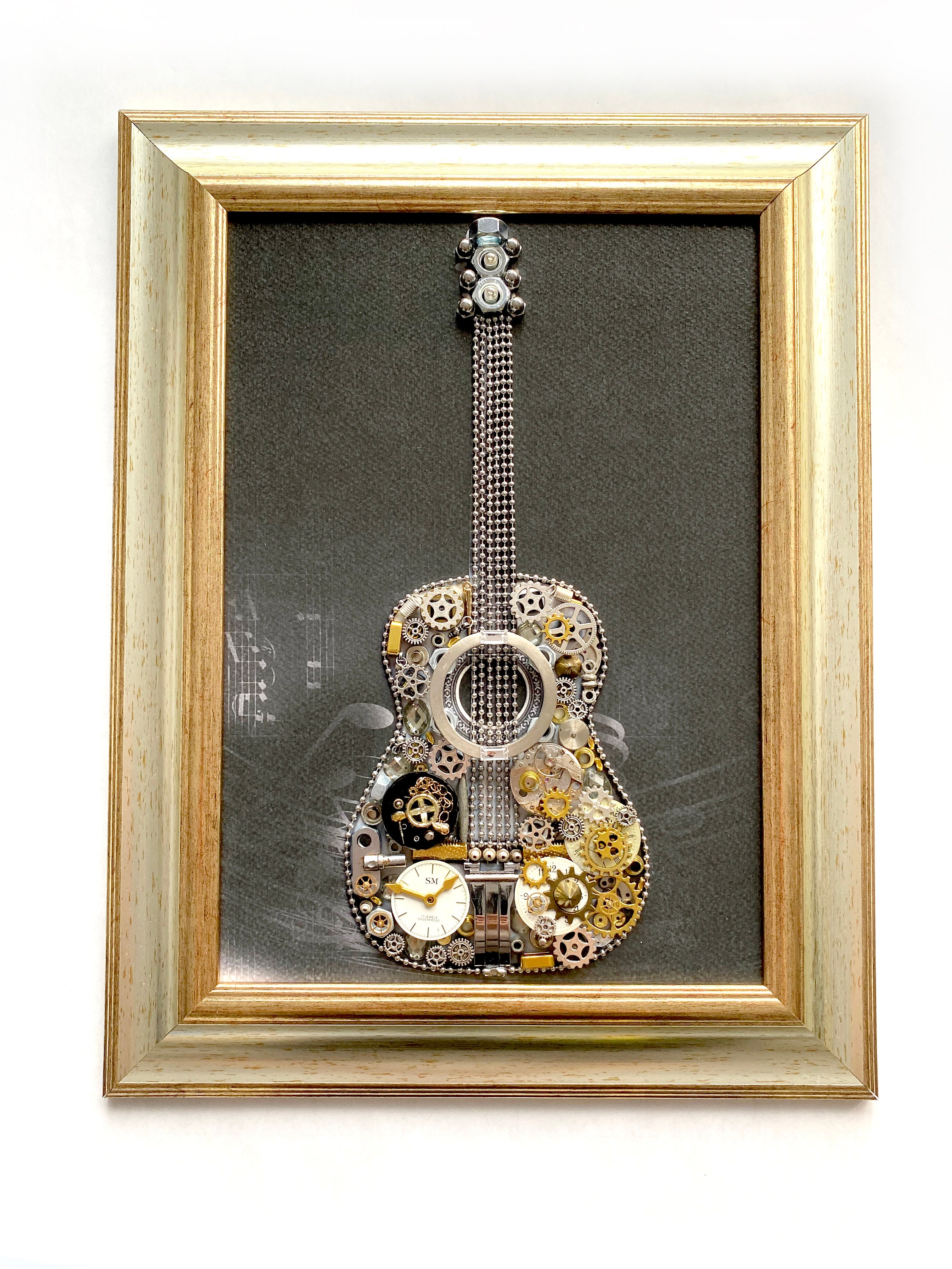 Guitar Model M 641 Clockwork Fantasy Living Room Decoration Steampunk ...
