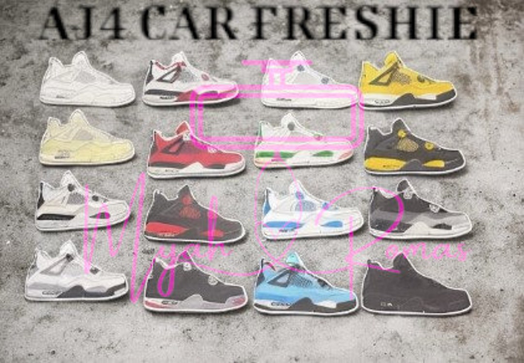 AJ4 Car Freshie Sneaker Jordan Freshies Gift for Guy Manly Car Freshies ...