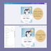 Editable Penguin Birthday Invitation Template 5"x7" | Personalizable ...