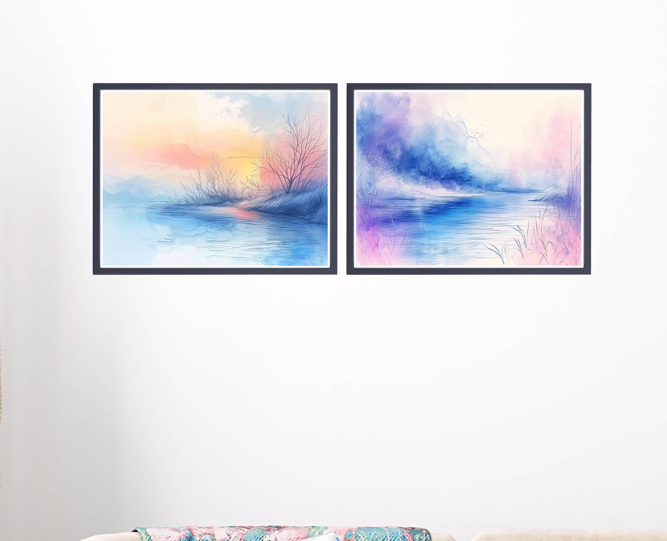 10 Calming Pastel Posters Bundle Playrooms Neurodivergent Friendly ...