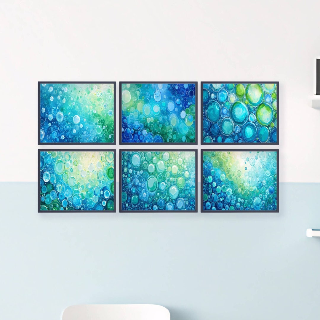6 Calming Bubble Posters Bundle Playrooms - Neurodivergent Friendly ...