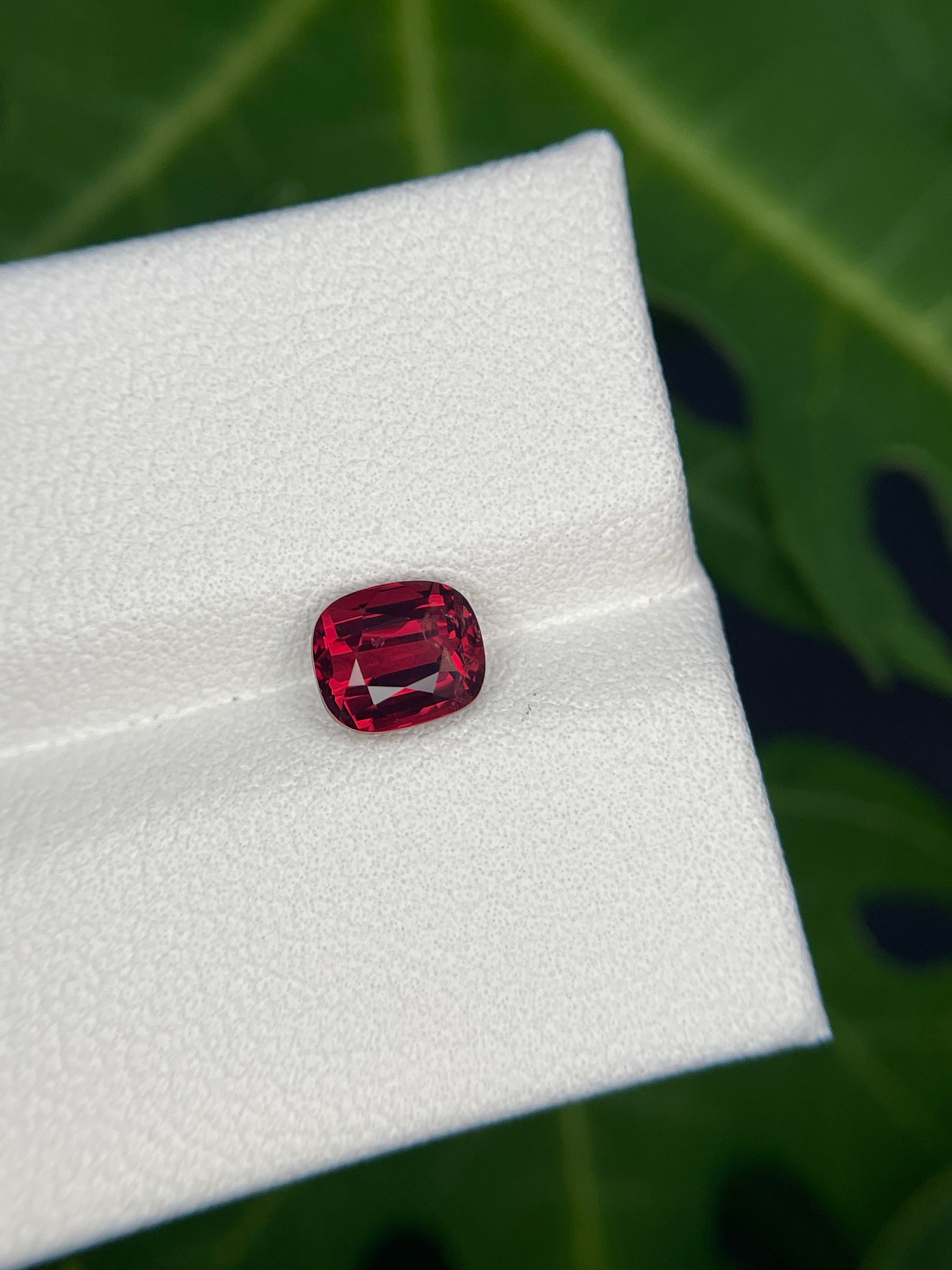 1.18 Ct Fabulous Red Spinel Cushion Cut for Jewelry Making - Etsy