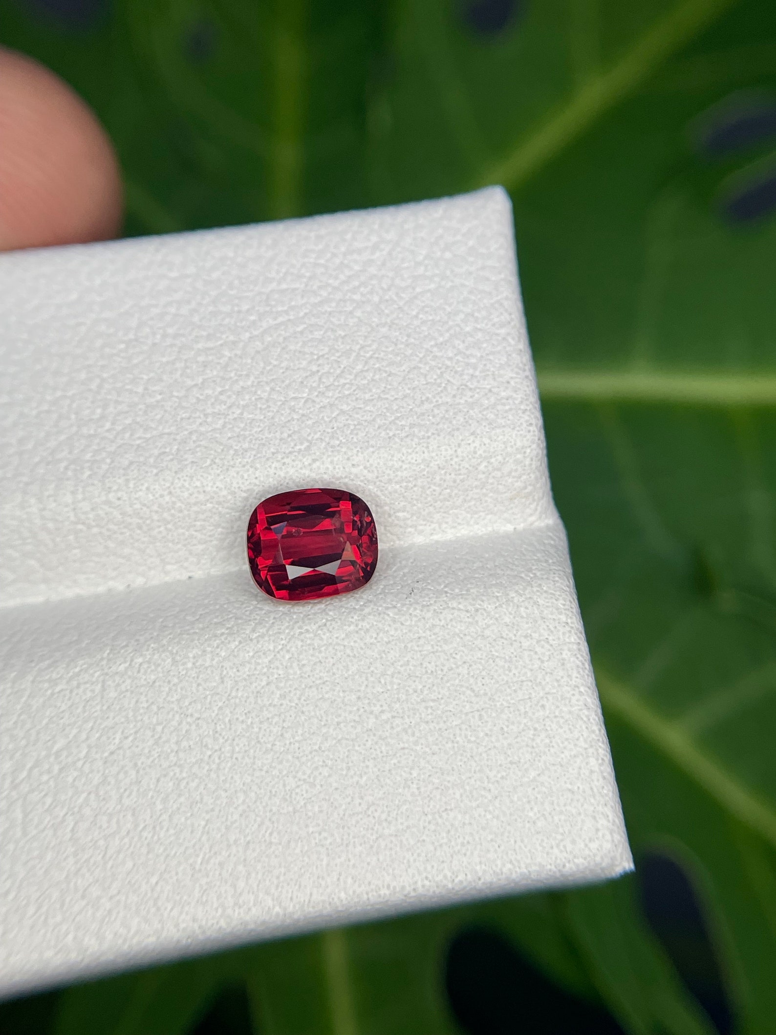 1.18 Ct Fabulous Red Spinel Cushion Cut for Jewelry Making - Etsy