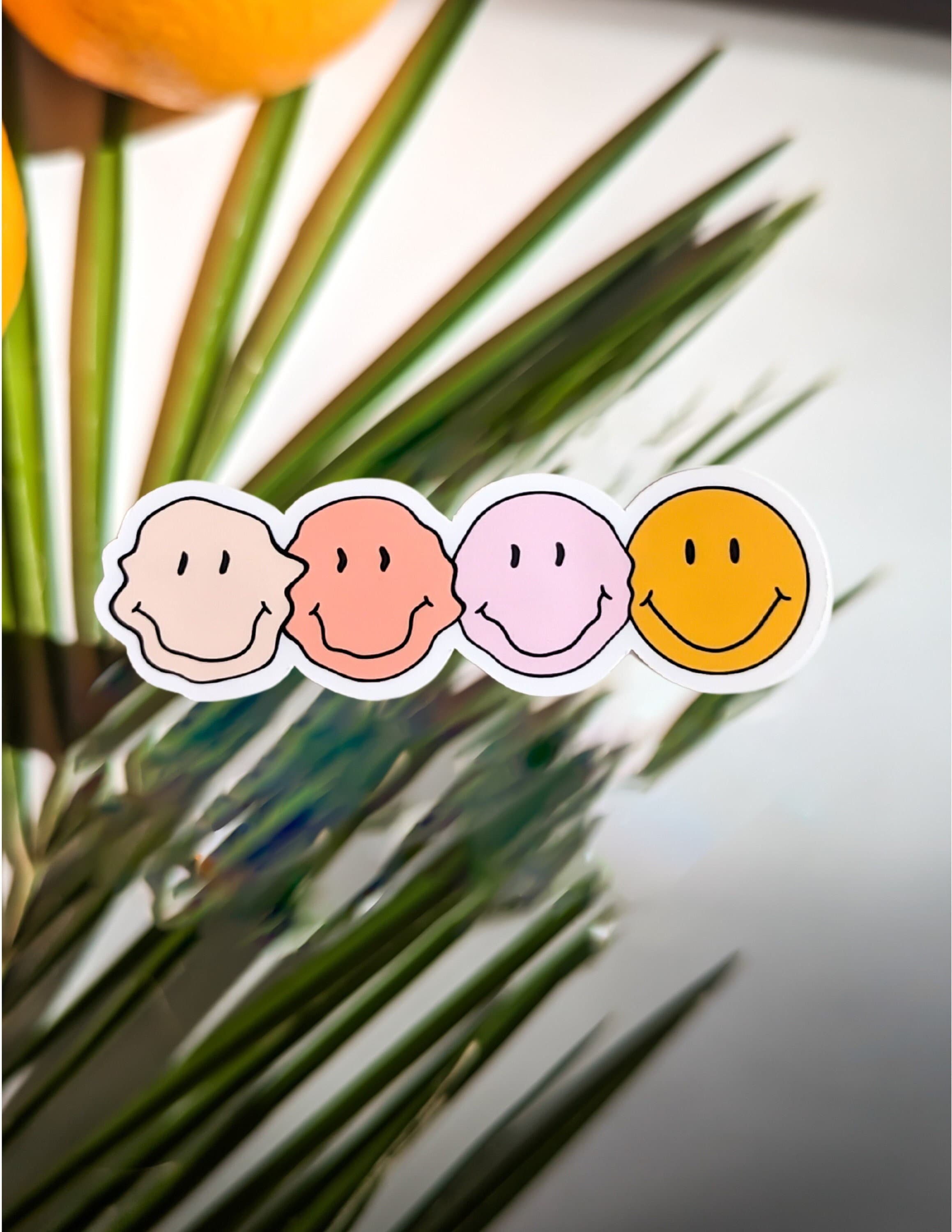 Smiley Face Stickers, Smiley Face Sticker, Progressive Smiley Face ...