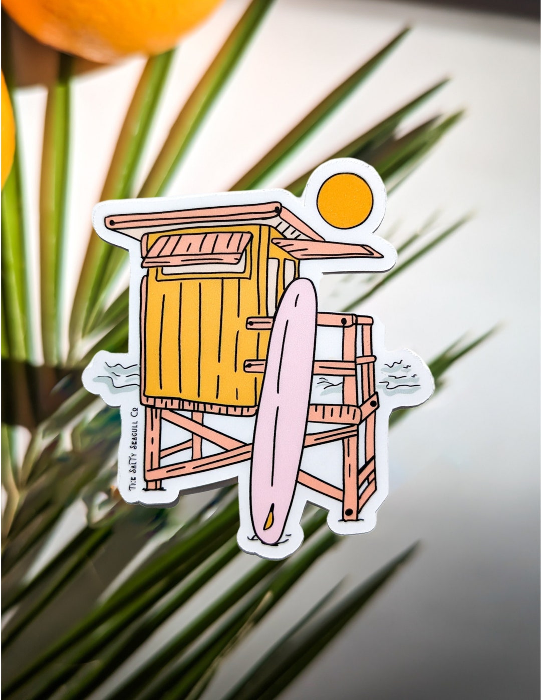 Lifeguard Tower Sticker, Beach Tower Sticker - Etsy