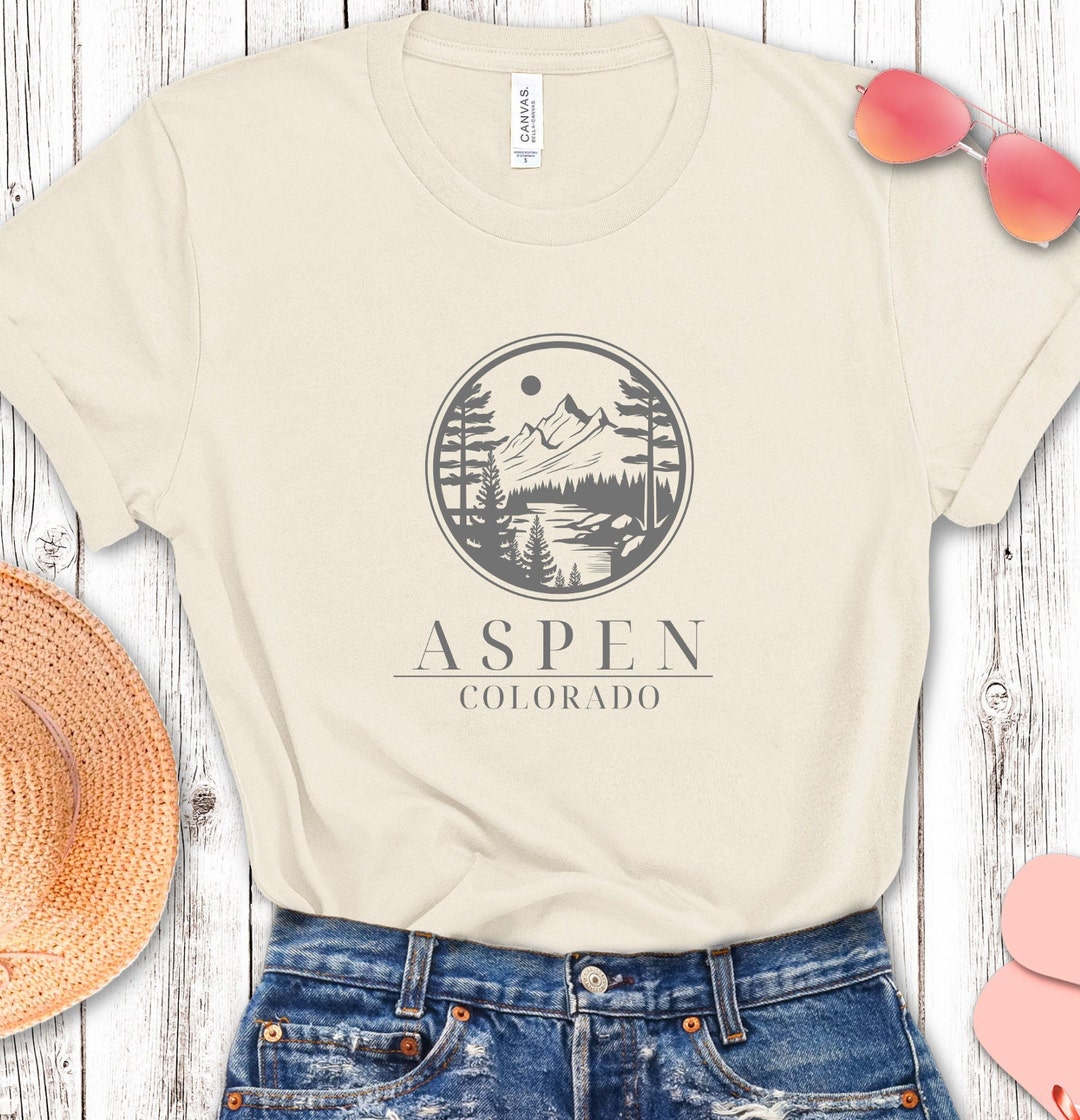 Aspen Shirt Colorado T Shirt Travel Tee Graphic Tees Aspen Shirt Home ...