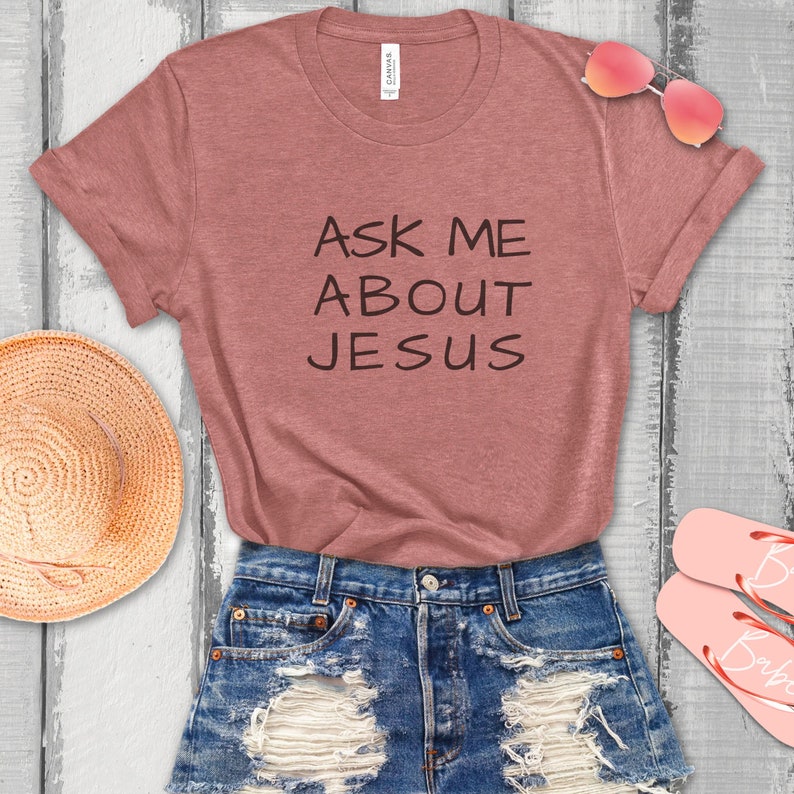 Christian T-shirts, Subtle Christian Shirts, Born Again Christian Gift ...
