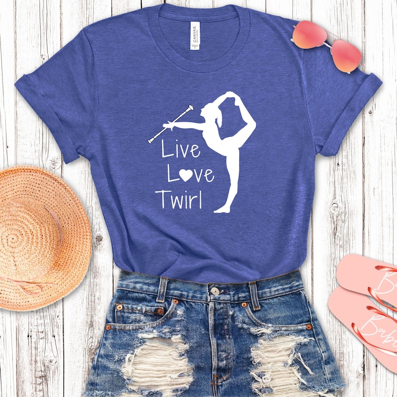 Baton Twirling Shirt for Twirler T-shirt Gift for Majorette Twirl T ...