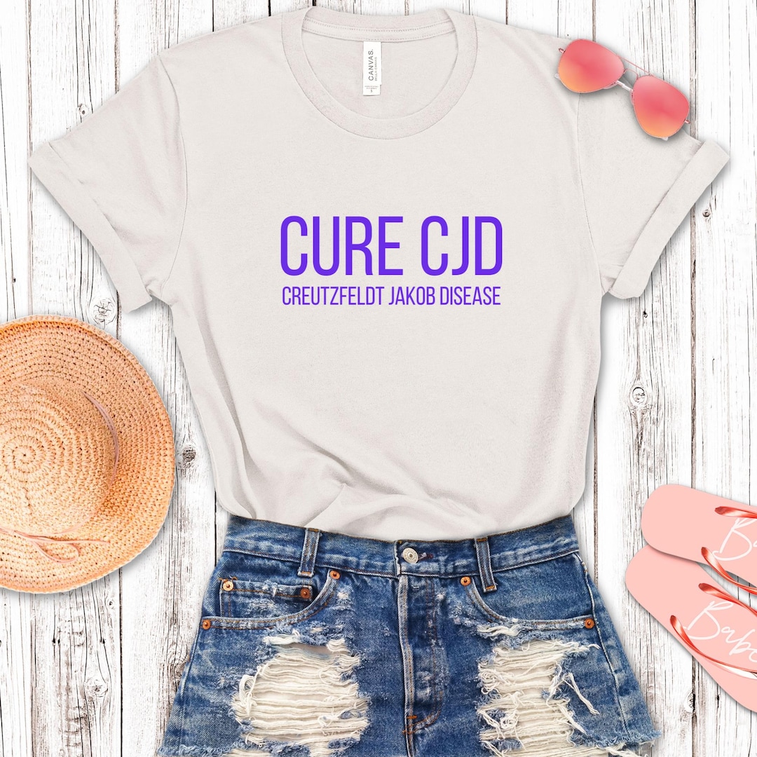 Creutzfeldt-jakob Disease Awareness Shirt for CJD Warrior, Creutzfeldt ...