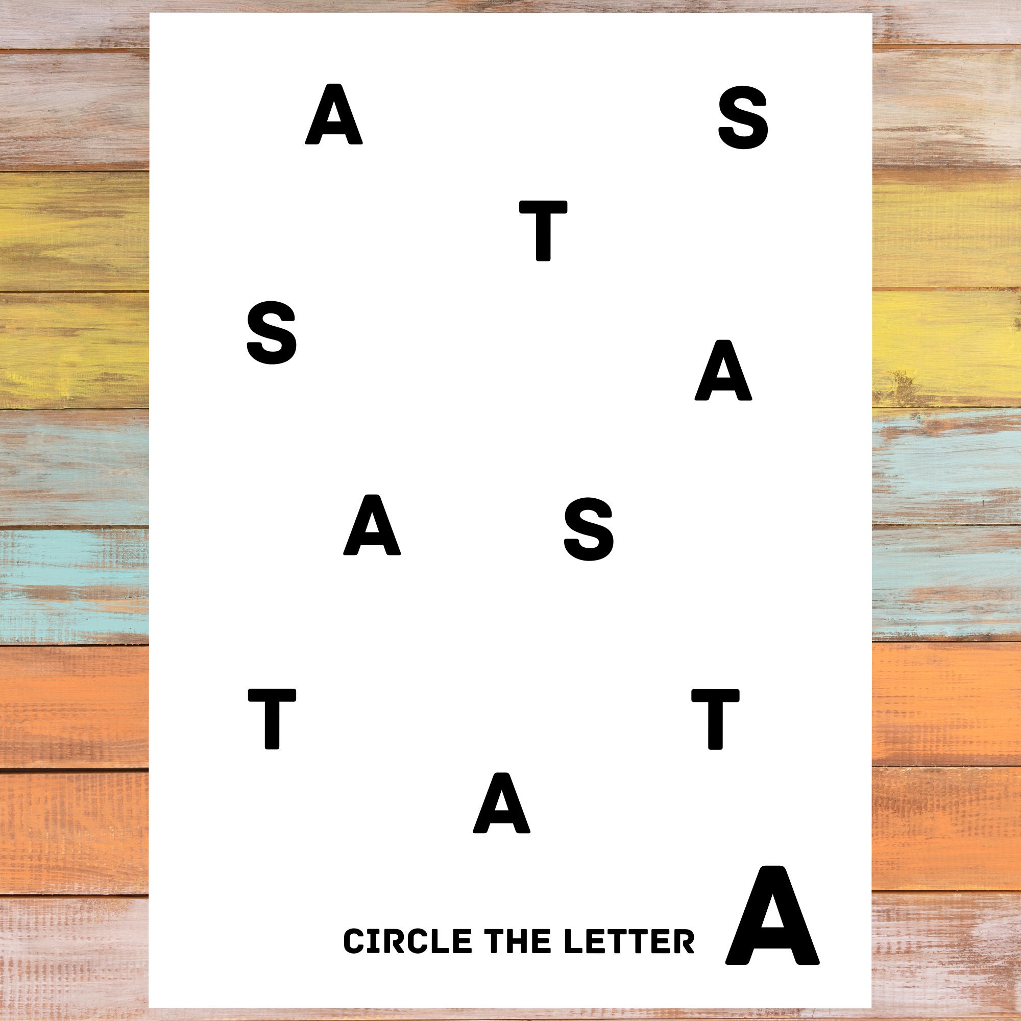 Phonics Worksheets Letter Recognition - Etsy