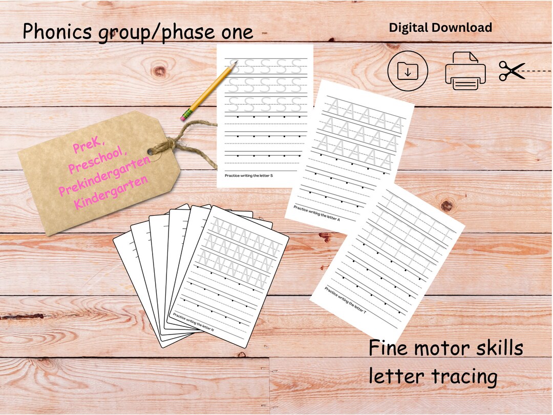 Alphabet Writing Phonics Worksheets, Letter Recognition- ABC Worksheets ...