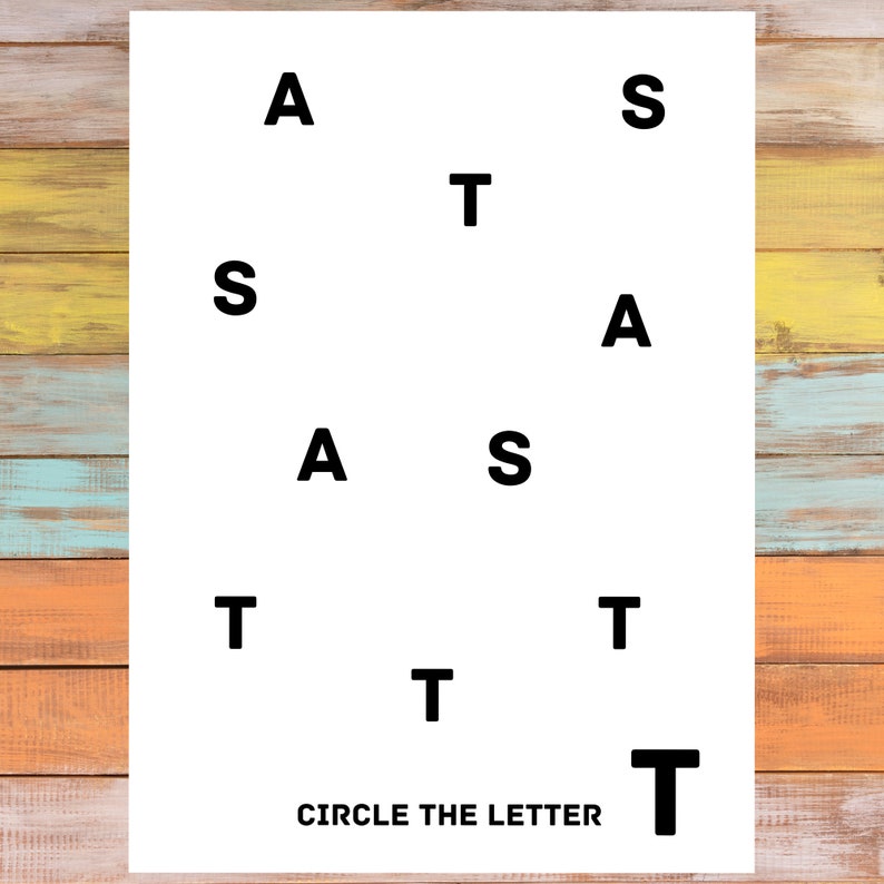 Phonics Worksheets Letter Recognition - Etsy