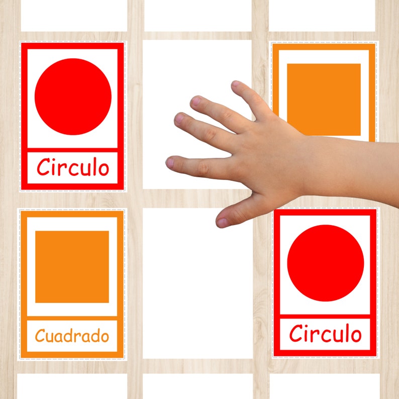 Spanish Shapes Flashcards – Learning Printable (digital Download) - Etsy