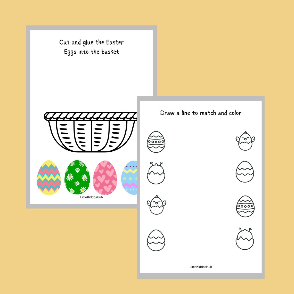 Easter Printables for Kids, Printable Easter Activities, Activity Pages ...