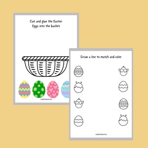 Easter Printables for Kids, Printable Easter Activities, Activity Pages ...