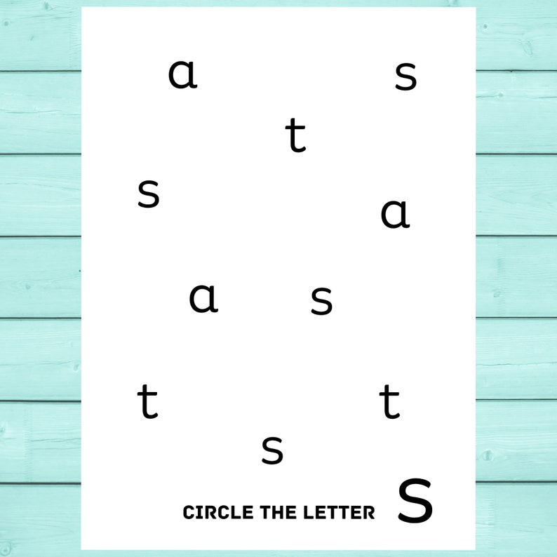 Phonics Worksheets Letter Recognition for Lowercase First Letter Group ...