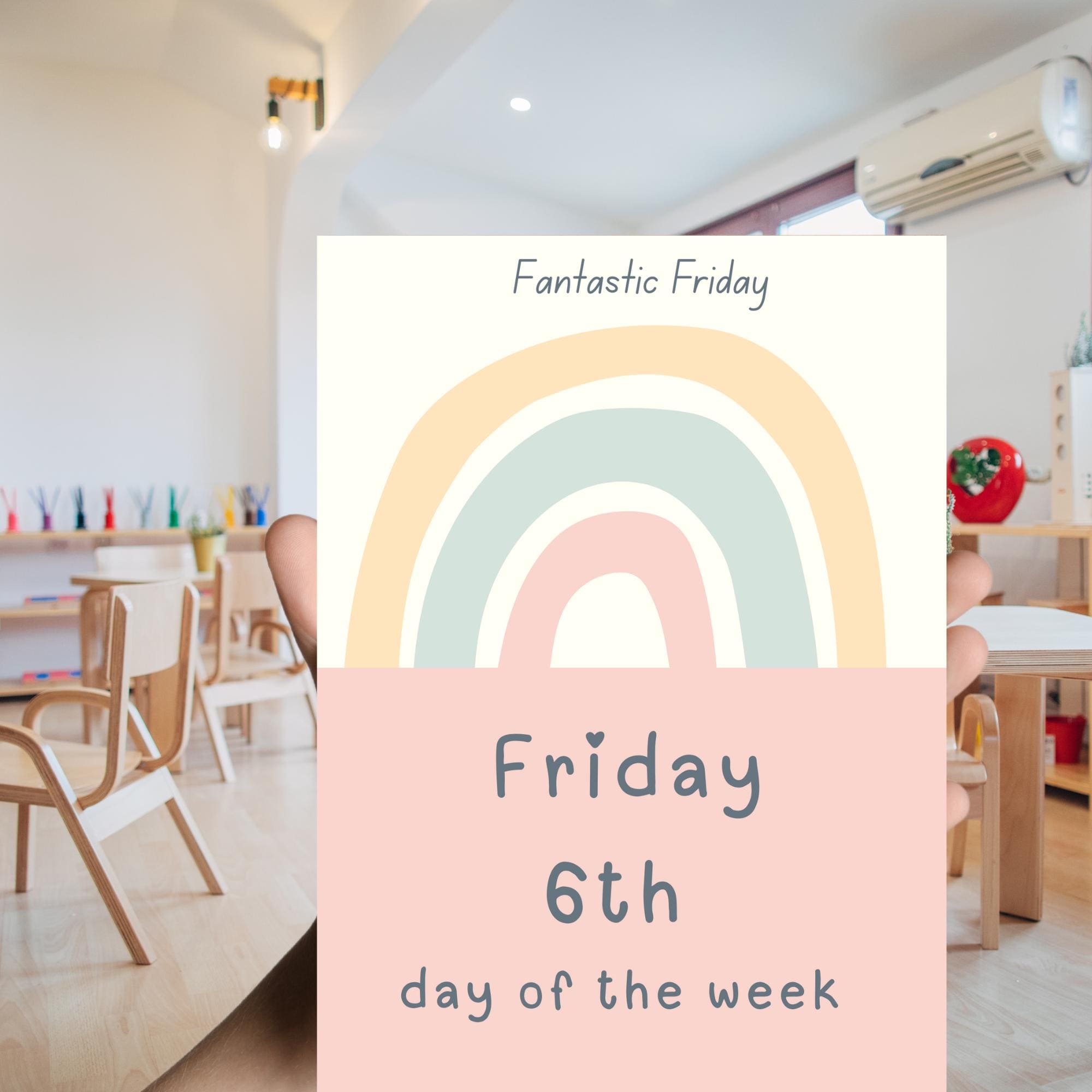 Boho Classroom Days of the Week Printable, Neutral Colors (digital ...