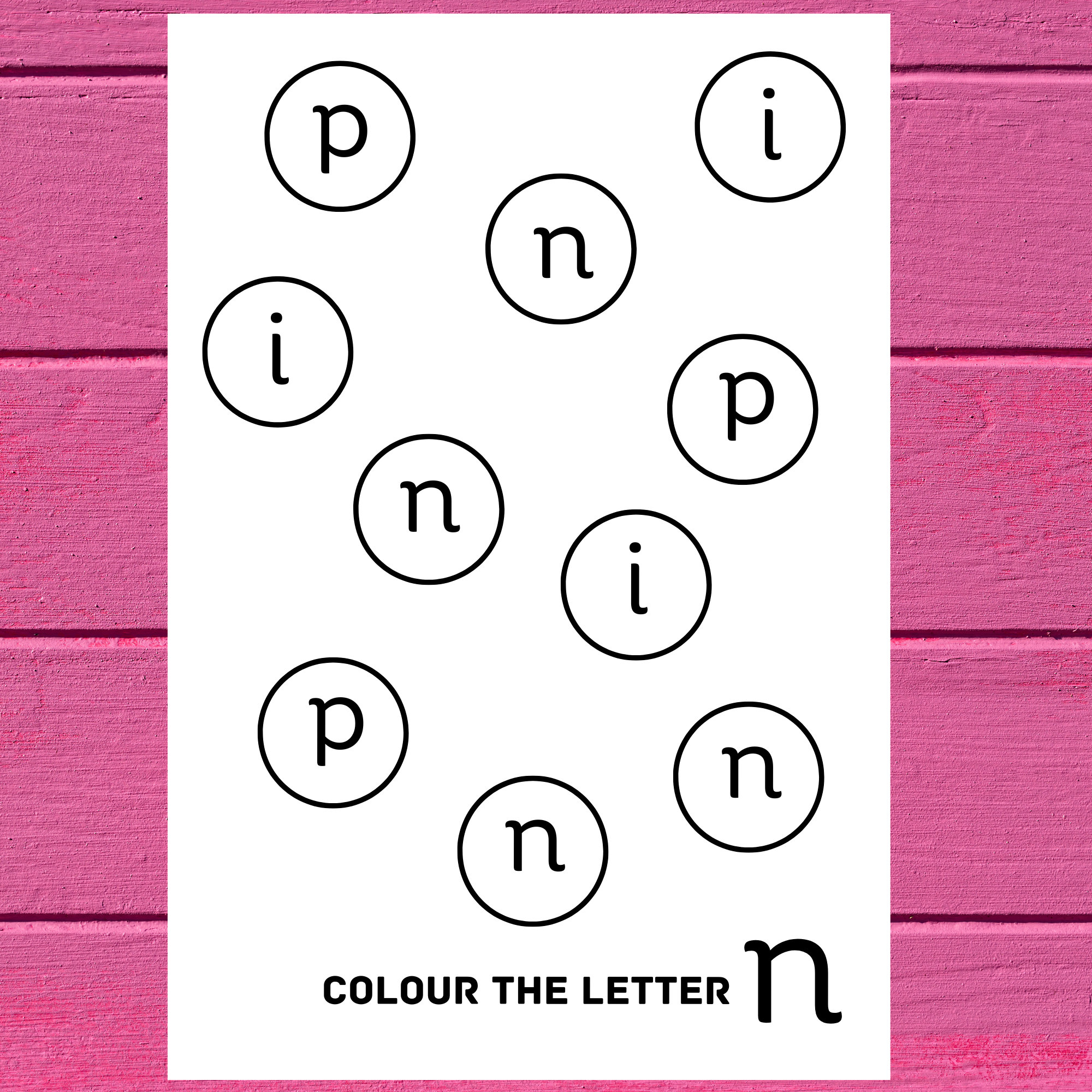 Phonics Worksheets Letter Recognition for Lowercase First Letter Group ...