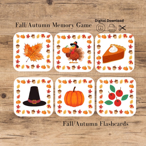 Printable Matching Games - Etsy