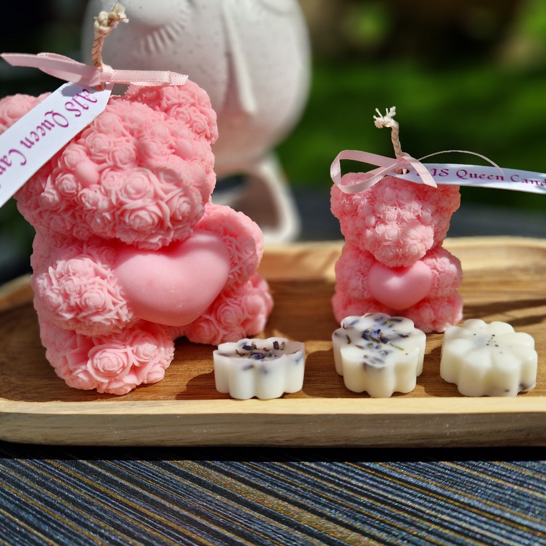 Teddy Bear Candles - Etsy