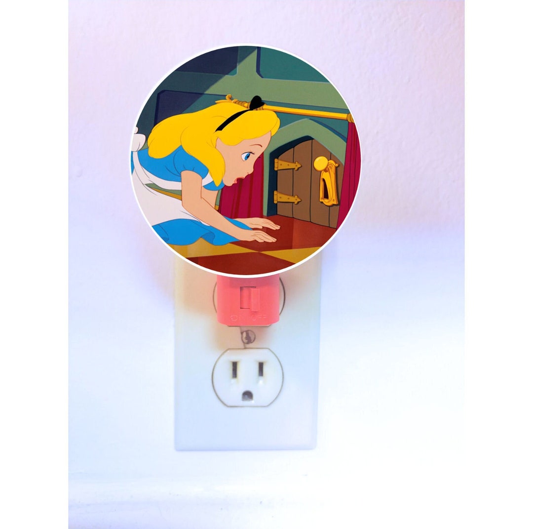 Alice in Wonderland Night Light LED Nightlight Movie - Etsy