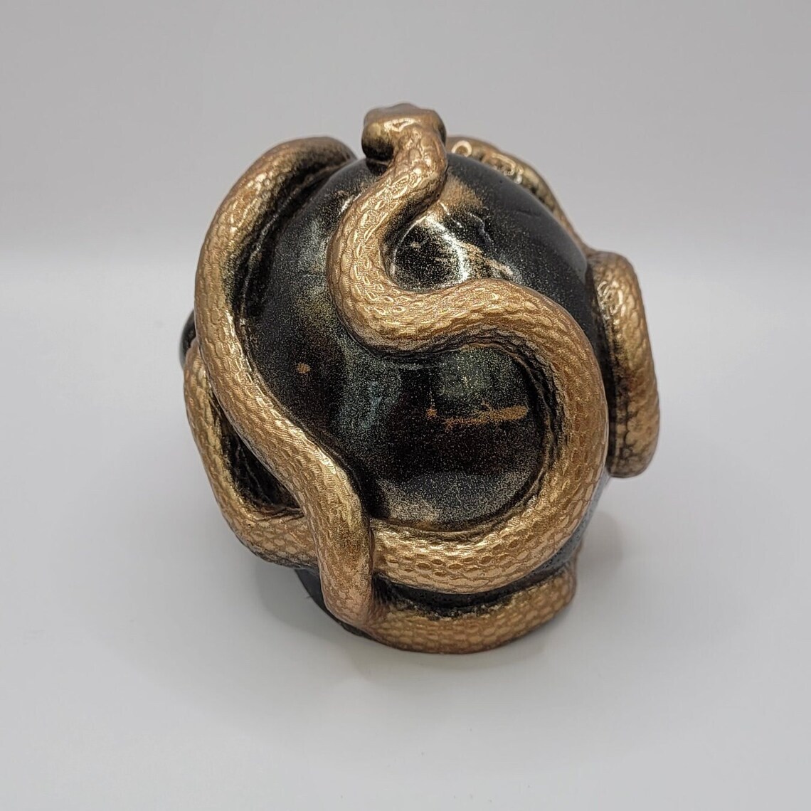 Skull Ornament, Skull Decor, Resin Skull, Gothic Skull Decor, Skull ...