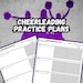 Cheerleading Practice Plan Sheets 8.5x11" | 2 Digital Downloads | Cheer ...