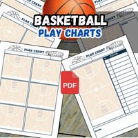 Basketball Game Day Planner, PDF Basketball Planner, Basketball Coach ...
