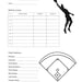 Baseball Position and Line up Sheets 8.5x11" | 1 Digital Downloads ...