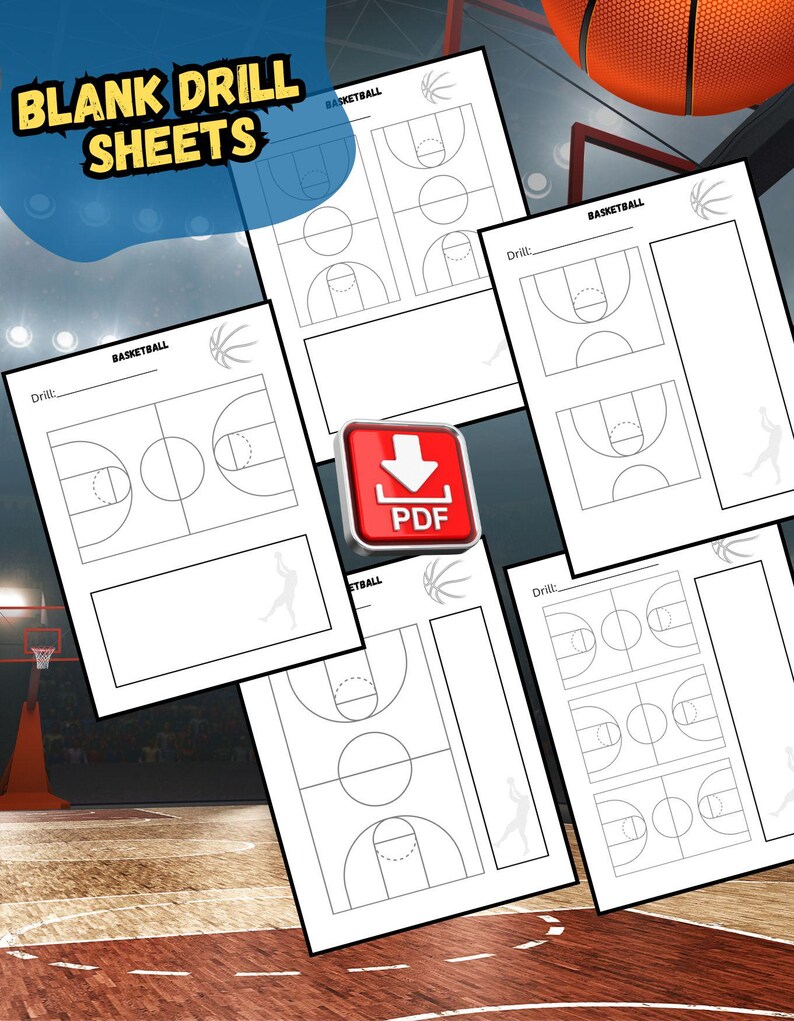 Basketball COMPLETE Coaching Bundle | Excel Sheet - 120+ Drills ...