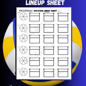 Volleyball Tryout Practice Sheets Bundle 11 Sheets in Total 8.5x11 ...