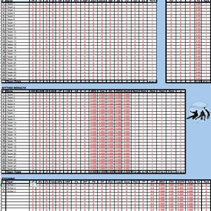 Baseball Statistics Simple Excel Sheet / Excel File Digital Download ...